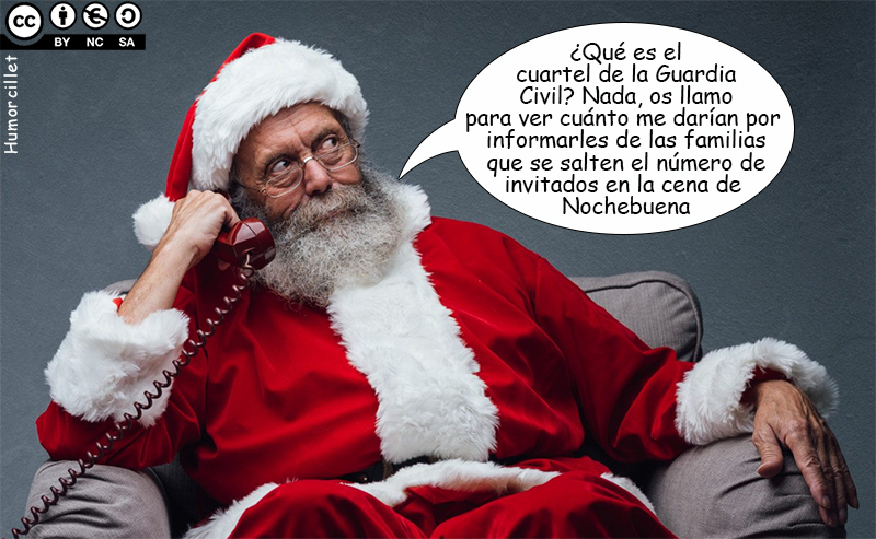 Estas Navidades cuidado con Santa Claus