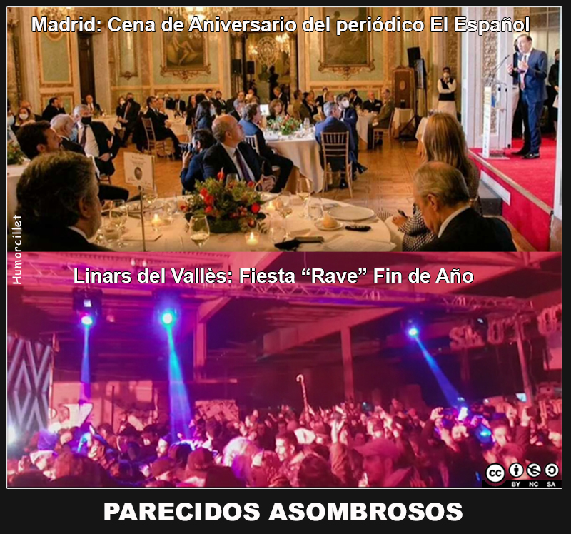 La Cena del Español y la «rave» de Llinars del Vallès