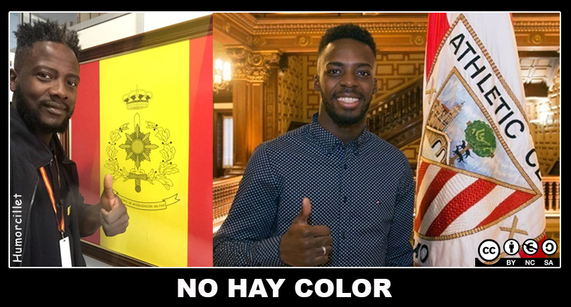 Iñaki Williams, no hay color