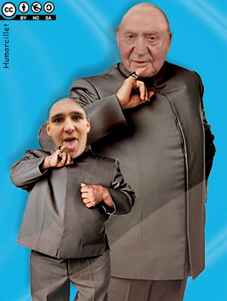 El Emérito y su Mini Yo