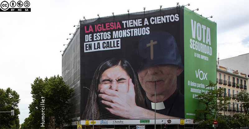 La nueva lona de VOX